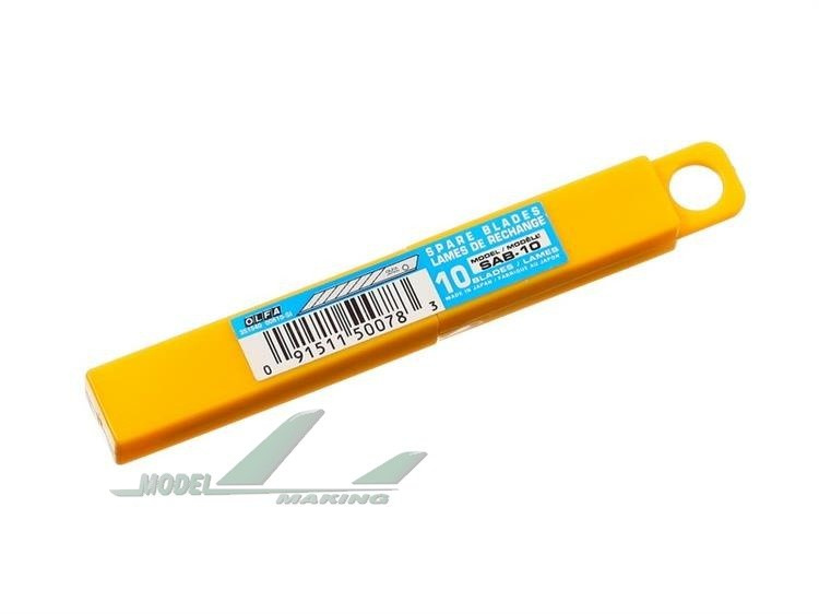 OLFA Ostrza segmentowe 9 mm SAB-10 szt w sklepie ModelMaking.pl