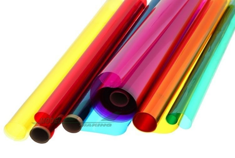 Folia ORACOVER transparentna-żółta szer 60 cm w sklepie ModelMaking.pl